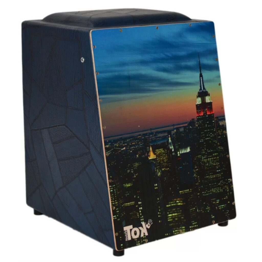 CAJON TOK ELETRICO LEAO COM BONGO EMBUTIDO 207 – Rossi