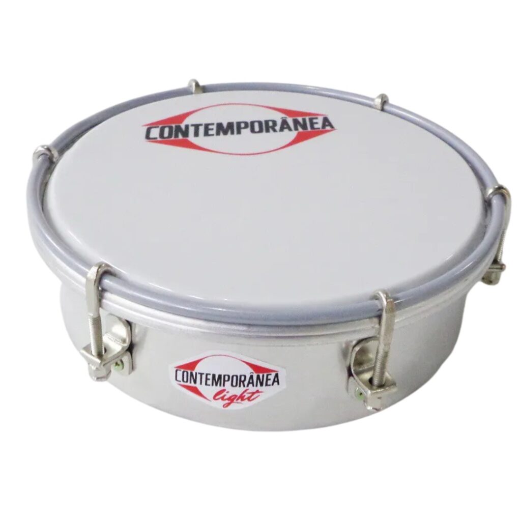 TAMBORIM CONTEMPORANEA ALUMINIO 6″ LIGHT 206LT – Rossi