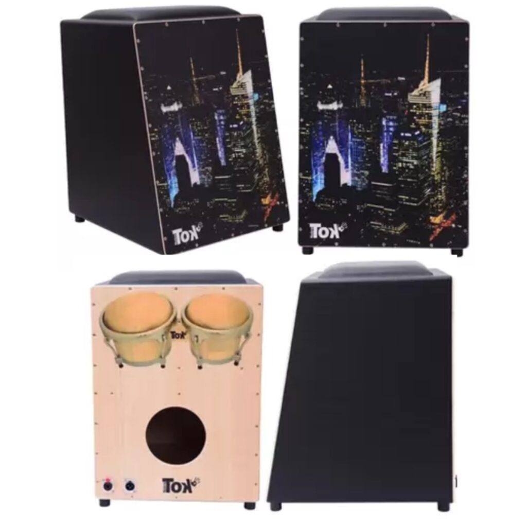 CAJON TOK ELETRICO CIDADE NOTURNA C/BONGO EMBUTIDO 209 – Rossi