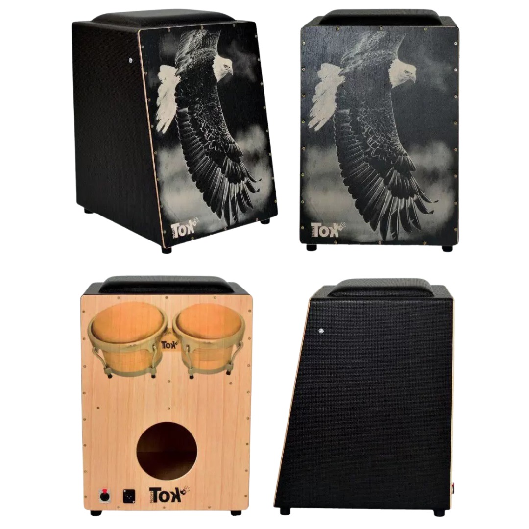 CAJON TOK ELETRICO AGUIA C/BONGO EMBUTIDO 214 – Rossi
