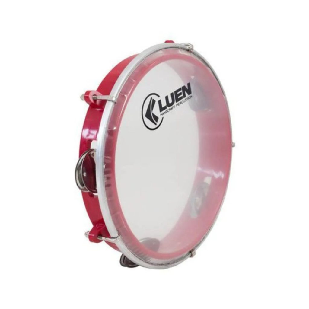 PANDEIRO LUEN 8 JUNIOR ABS VERMELHO P.CRISTAL 40084VM – Rossi