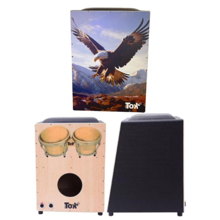 CAJON TOK ELETRICO AGUIA C/BONGO EMBUTIDO 214 – Rossi